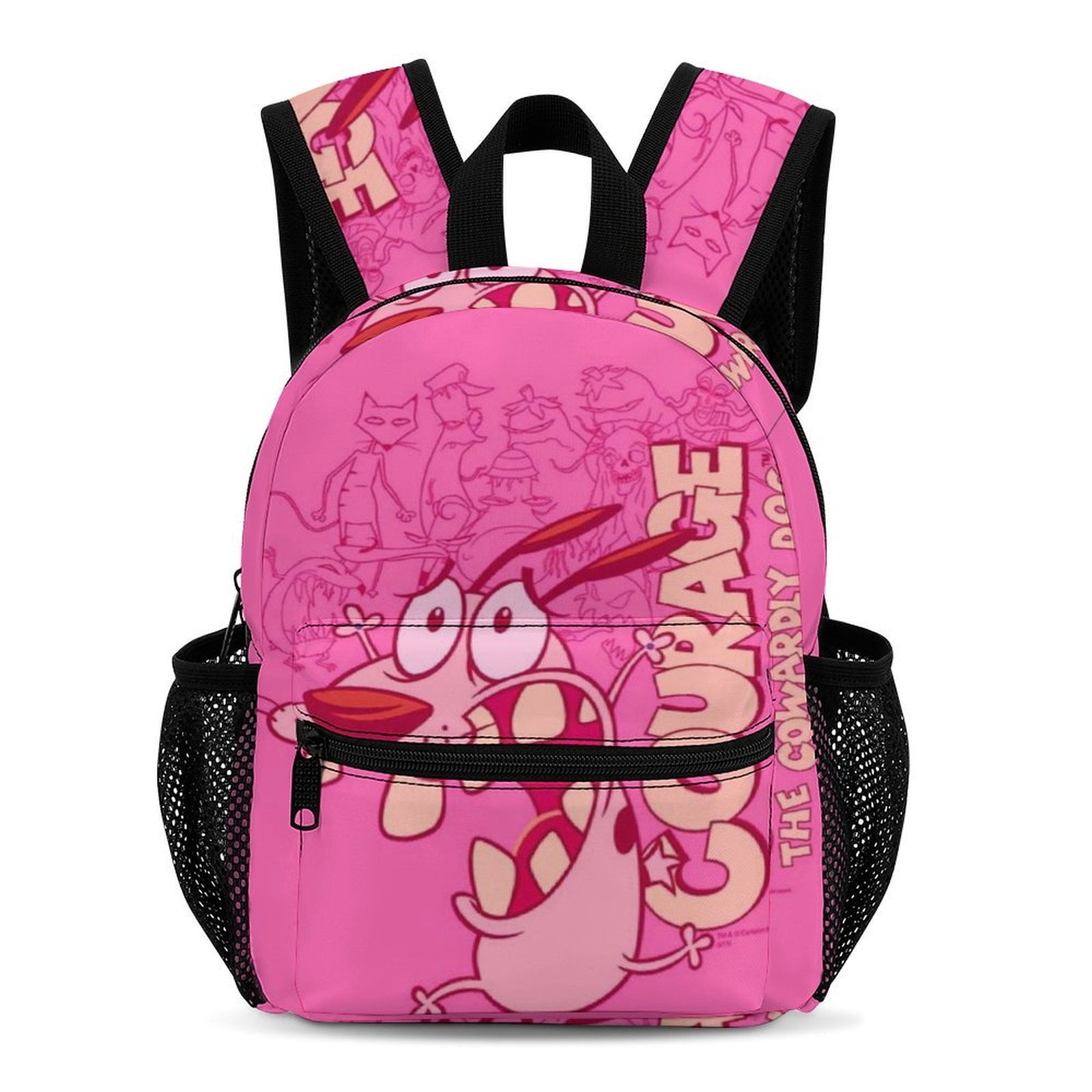 Courage The Cowardly Dog School Bag 13 Inch Backpack Large Capacity ...