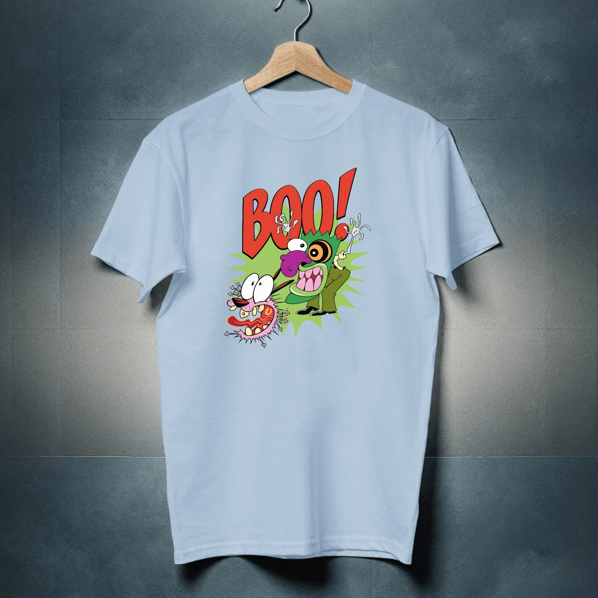 Courage The Cowardly Dog Shirt, Cartoon Network Shirt, 90S Cartoon ...