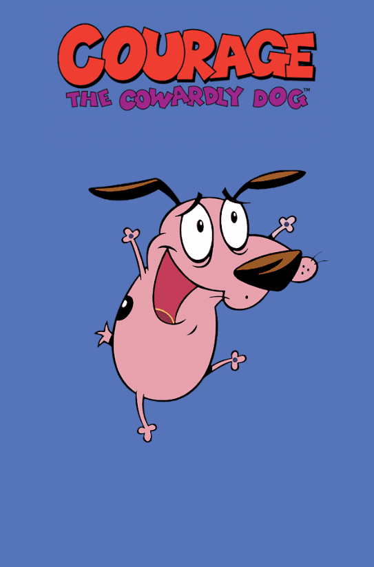 Courage the Cowardly Dog (1999) 24x36 Poster Animated TV Show Retro ...