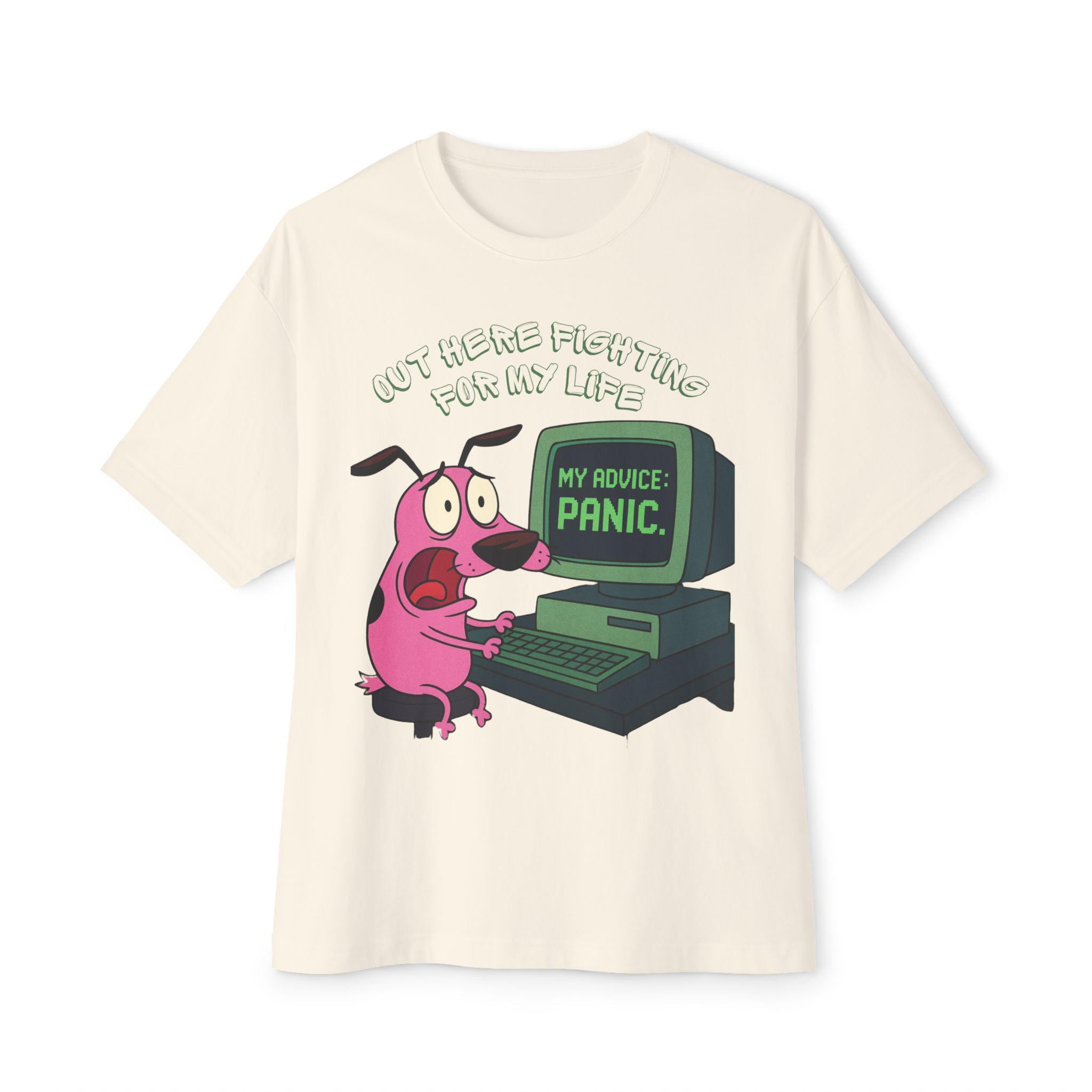 Courage the Cowardly Dog T-Shirt | Cartoon Network Character Tee ...