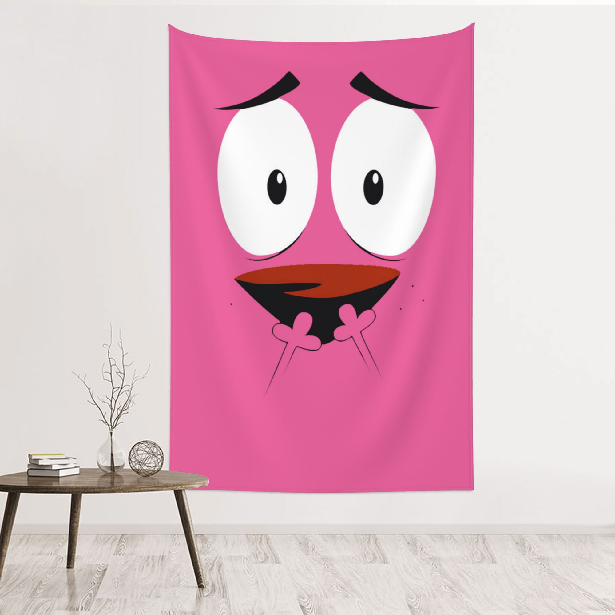 Courage the Cowardly Dog Tapestry for Men, Boys Bedroom Living Room ...