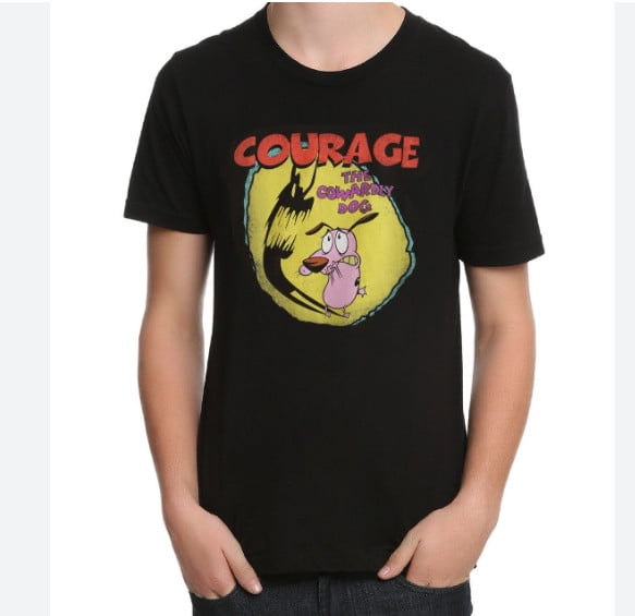 Courage the Cowardly Dog t shirt, all size, new hot shirt, cute all ...