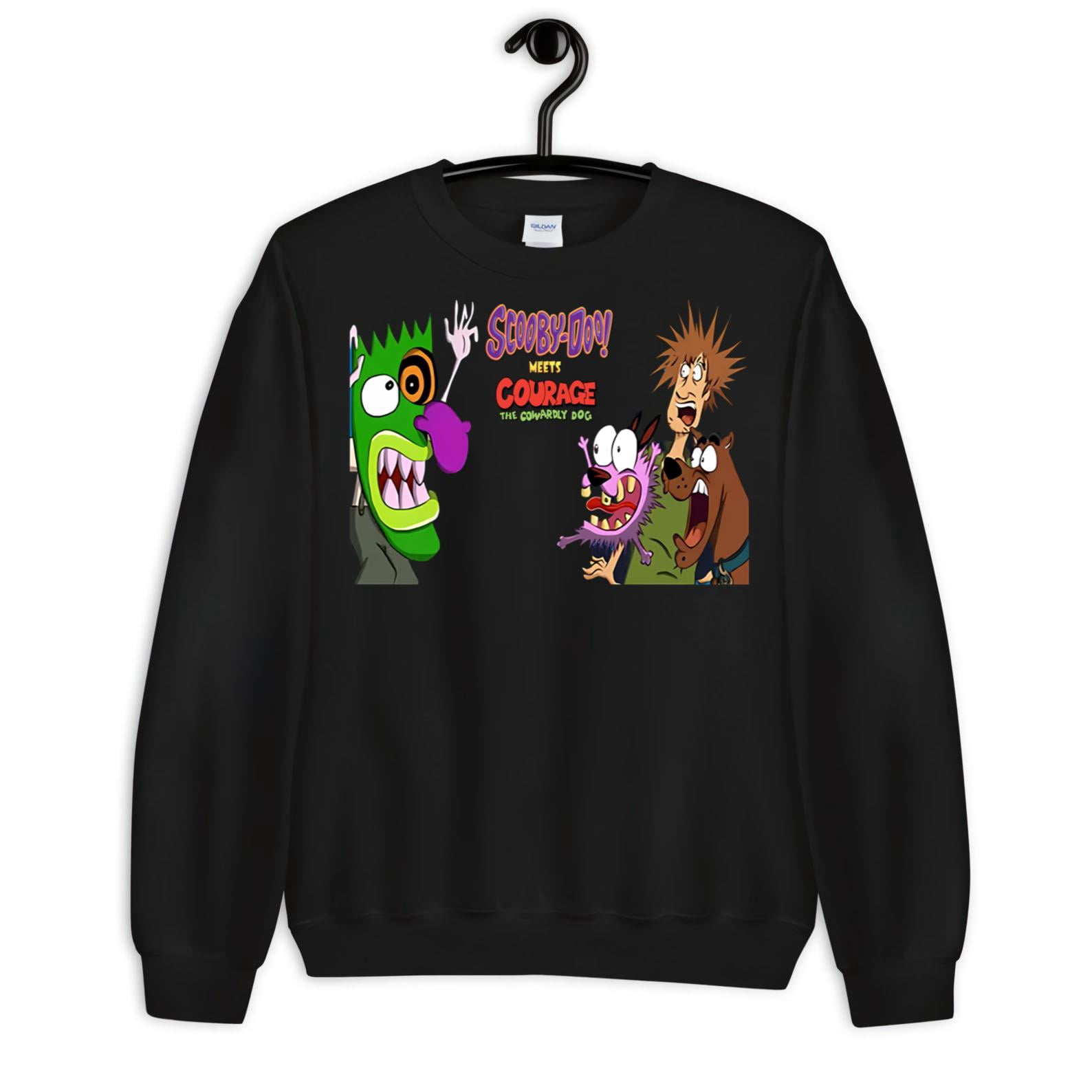 Courageous Animated Characters Unisex Graphic Shirt with Free Shipping ...