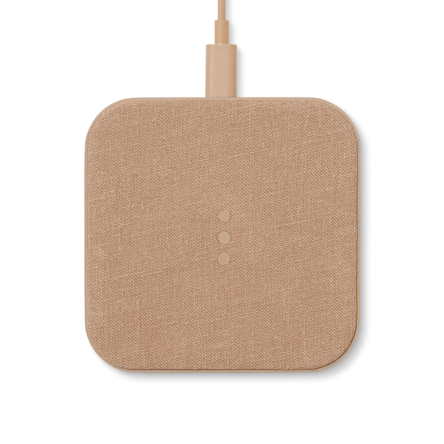Courant CATCH:1 - Belgian Linen Wireless Charging Pad - Compatible with ...