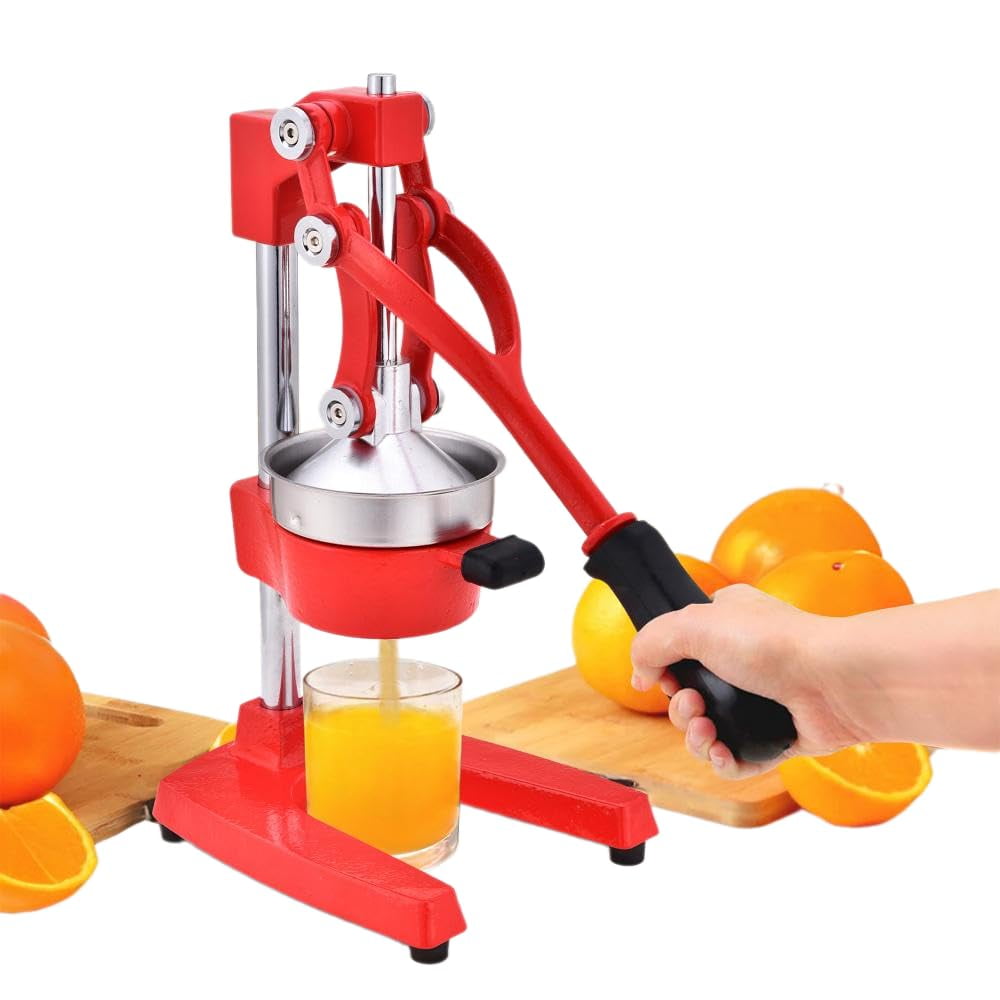 Courant CastIron Orange Juice Squeezer Durable EasytoClean Professional Citrus Juicer Stainless ...
