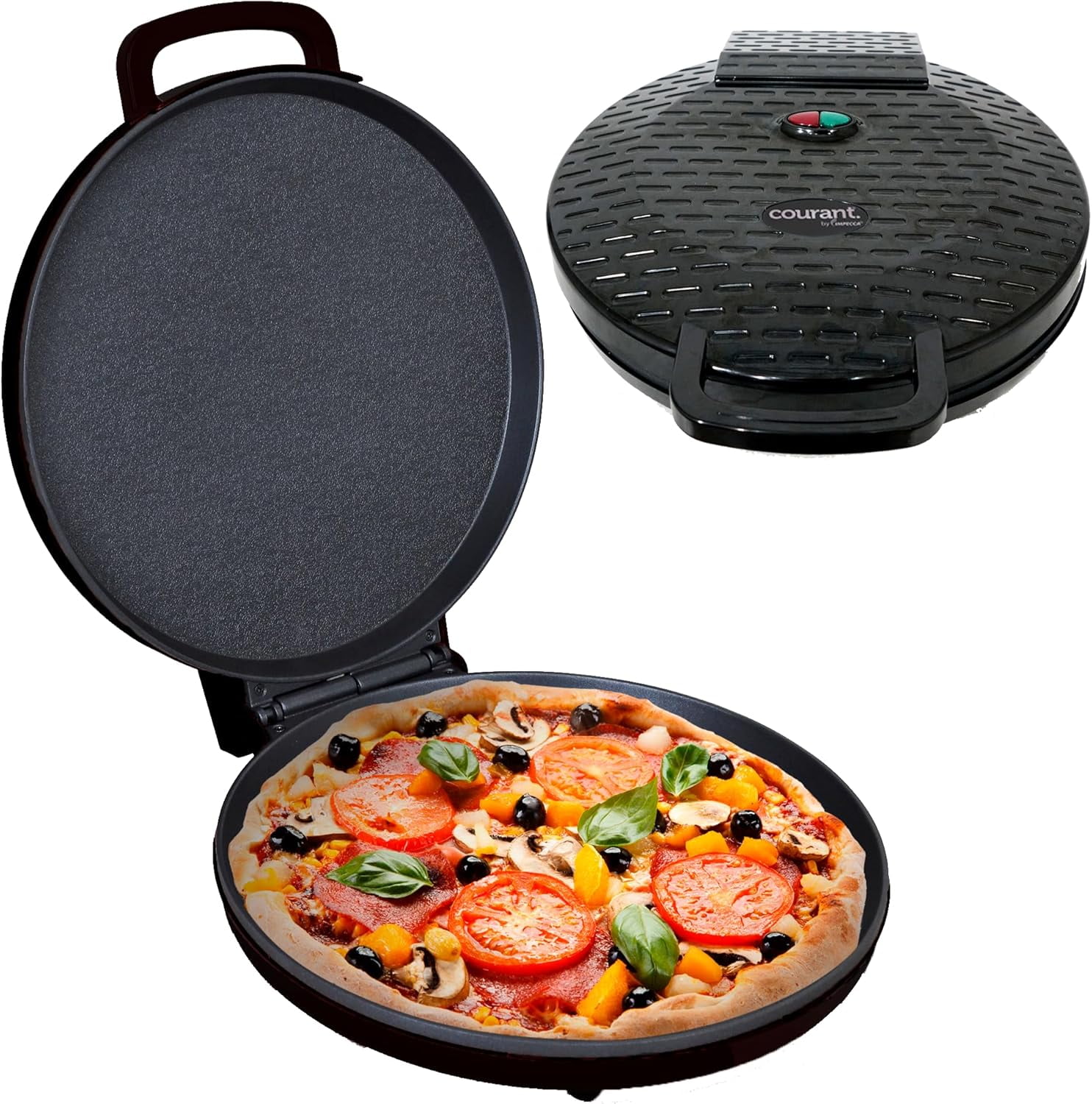 Courant Pizza Maker 12 inch 220 NOT FOR USA USE, Newly improved Cool ...