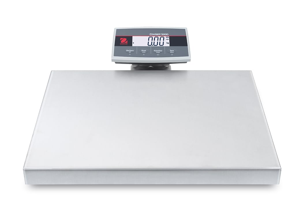 Courier 5000 Shipping Scale, 100 lb x 0.05 lb, 15.7 in x 20.5 in ...