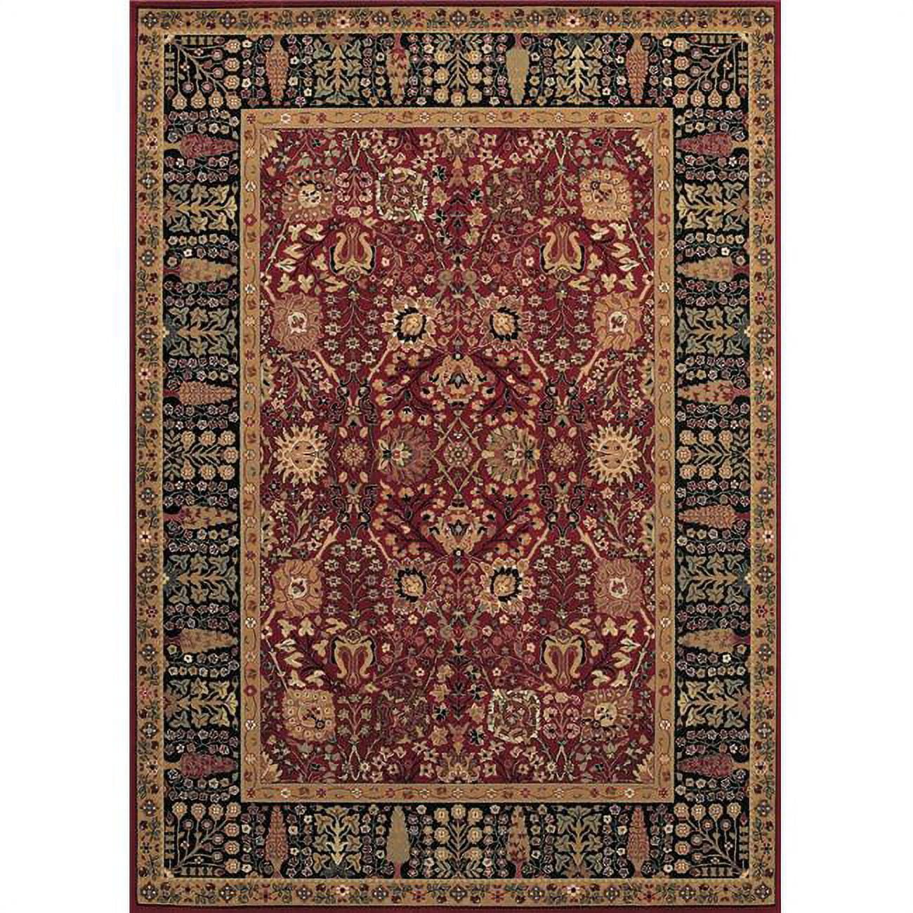 Couristan 06212597066910T 6 ft. 6 in. x 9 ft. 10 in. Royal Kashimar ...