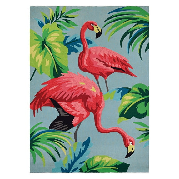 Couristan Covington Flamingos Indoor/Outdoor Area Rug - Walmart.com
