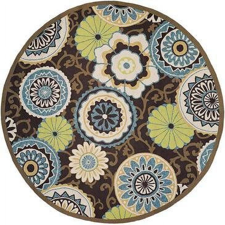 Couristan Covington Stella Rug, Chocolate/Multi-Colored - Walmart.com