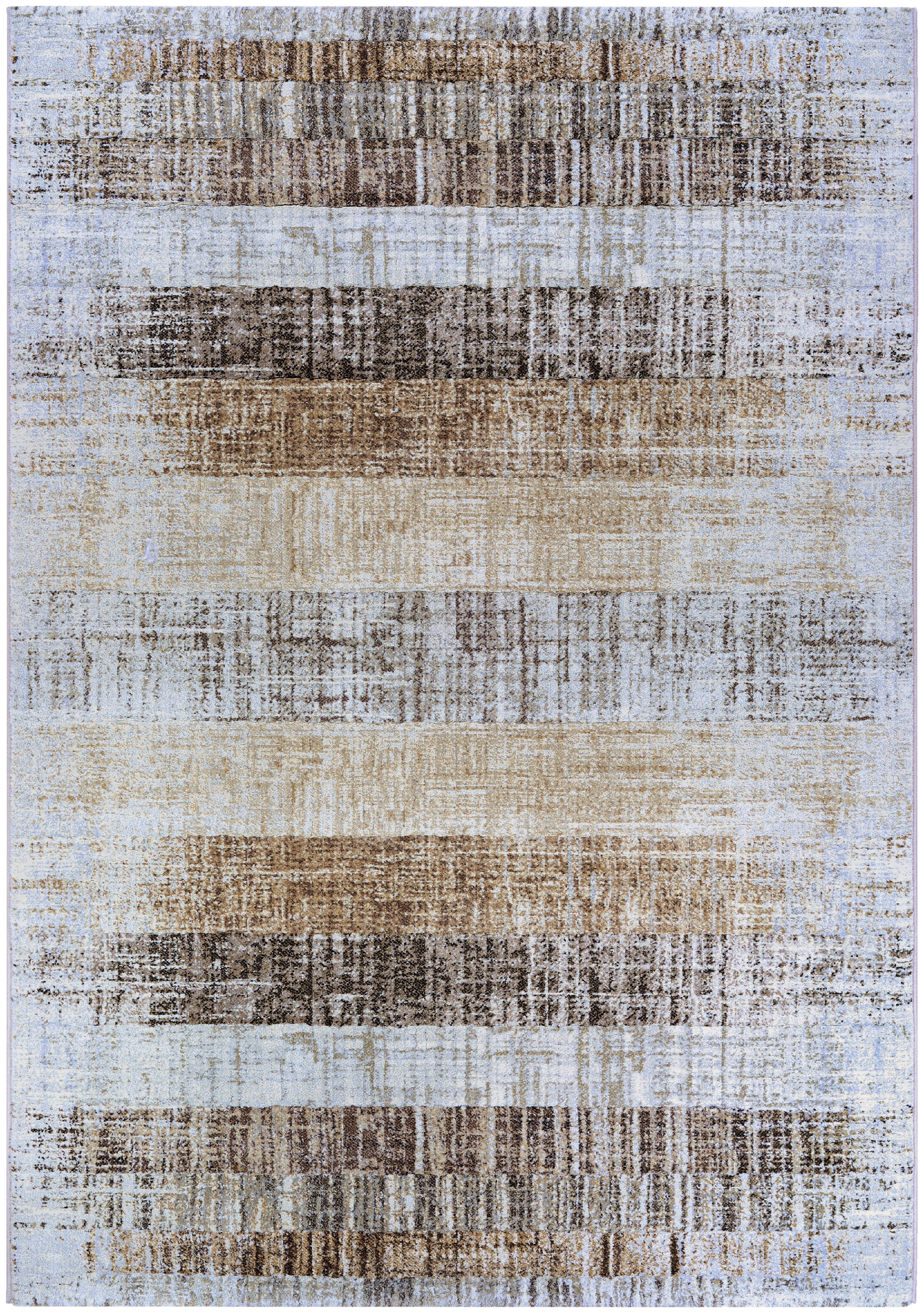 Couristan Easton Distress Plank Area Rug, 2' x 3'7", Bark-Natural ...