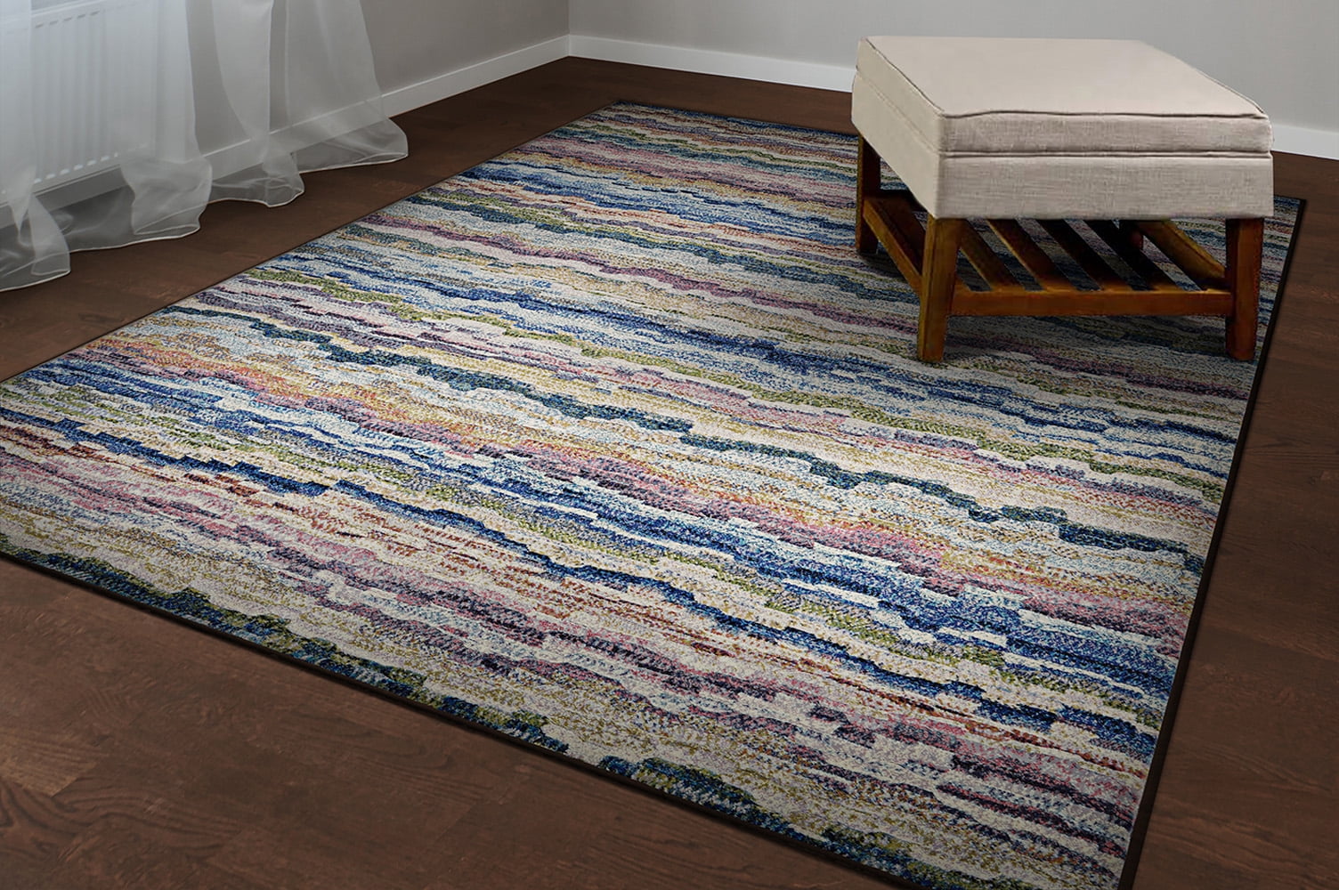 Couristan Easton Shimmering, Bone-Multi Rug, Multiple Sizes - Walmart.com