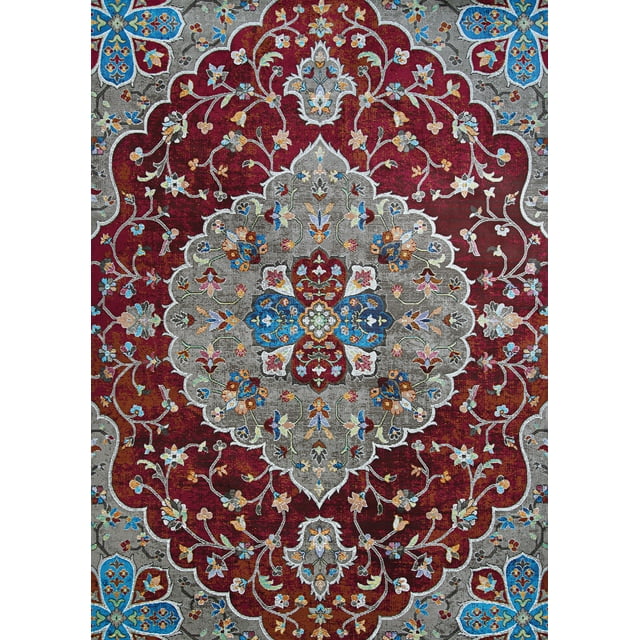 Couristan Gypsy Hafiz Antique Red Area Rug - Walmart.com