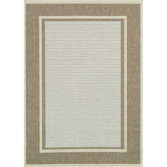 Couristan Monaco Maritime Area Rug, 2'3" x 7'10" Runner, Blue-Sand ...