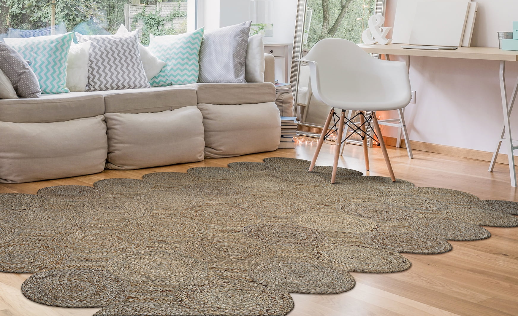 Couristan Nature's Elements Henge, Straw Rug, Multiple Sizes - Walmart.com