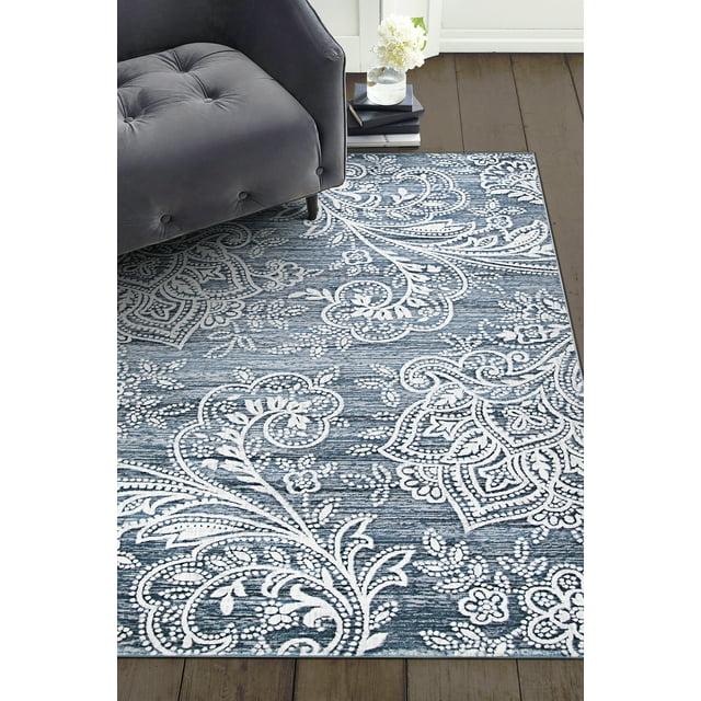 Couristan Nirvana Topiary Greystone Area Rug - Walmart.com