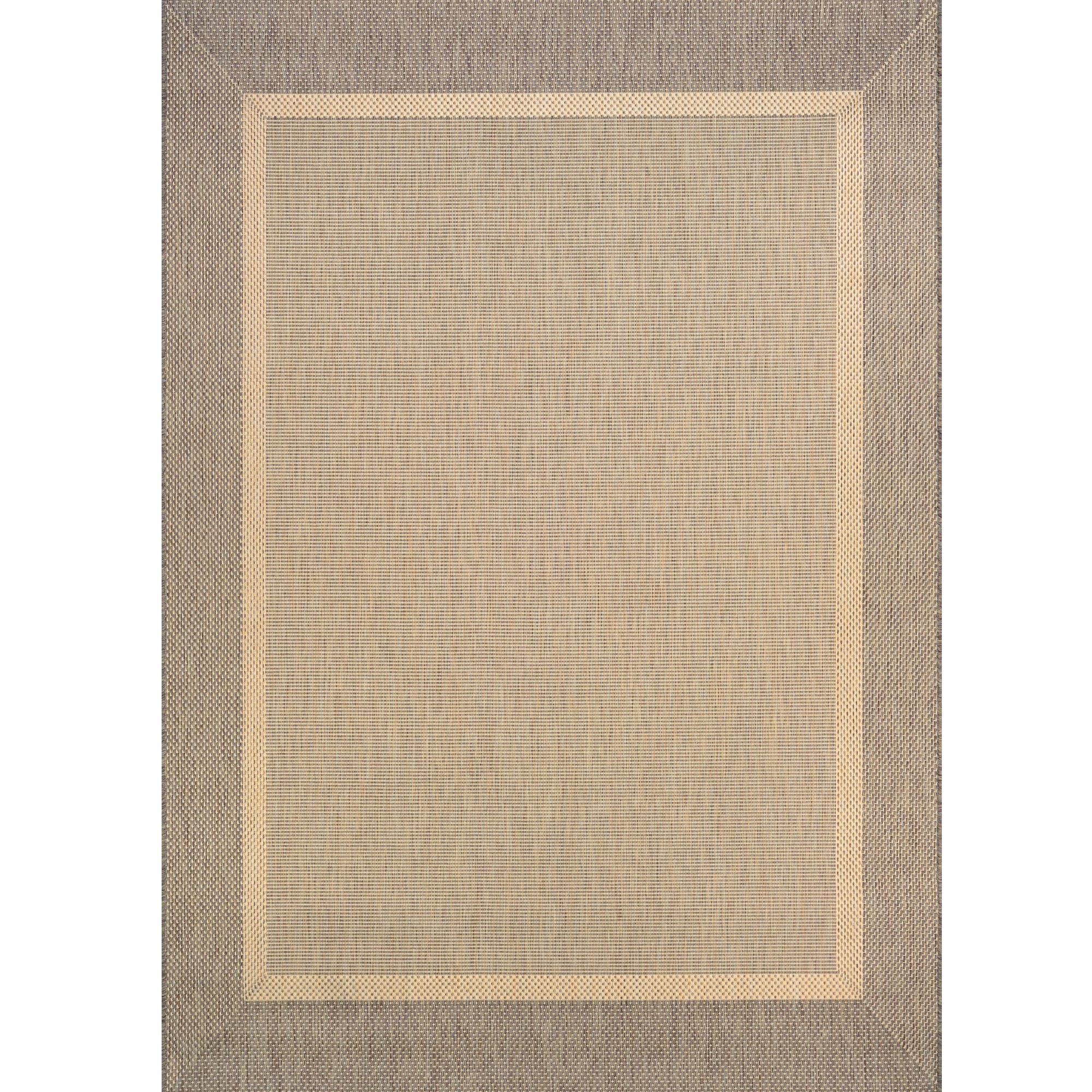 Couristan Recife Stria Texture Indoor / Outdoor Area Rug, Natural ...