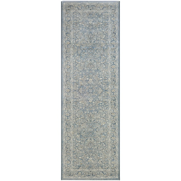 Couristan Sultan Treasures Floral Yazd Area Rug, 2'7" x 7'10" Runner ...