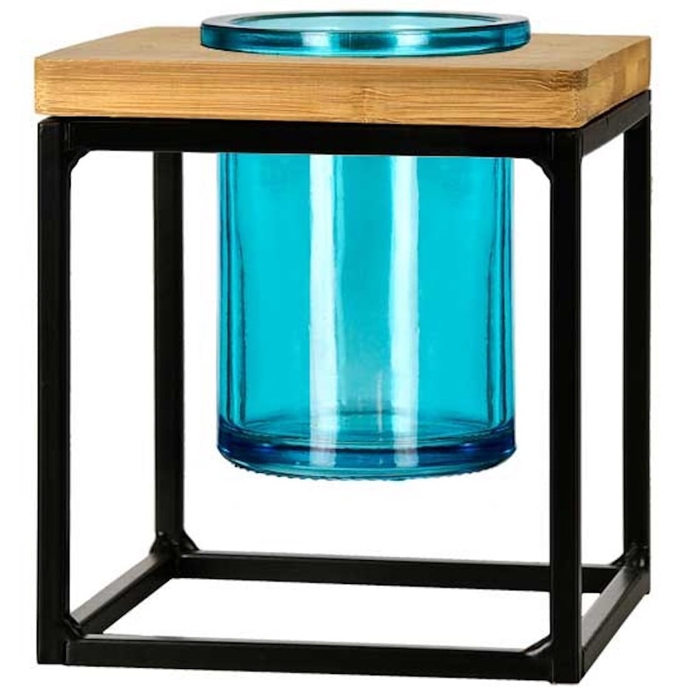 Couronne - Classic Pablo Cube Planter / Candle Holder - Aqua - Walmart.com