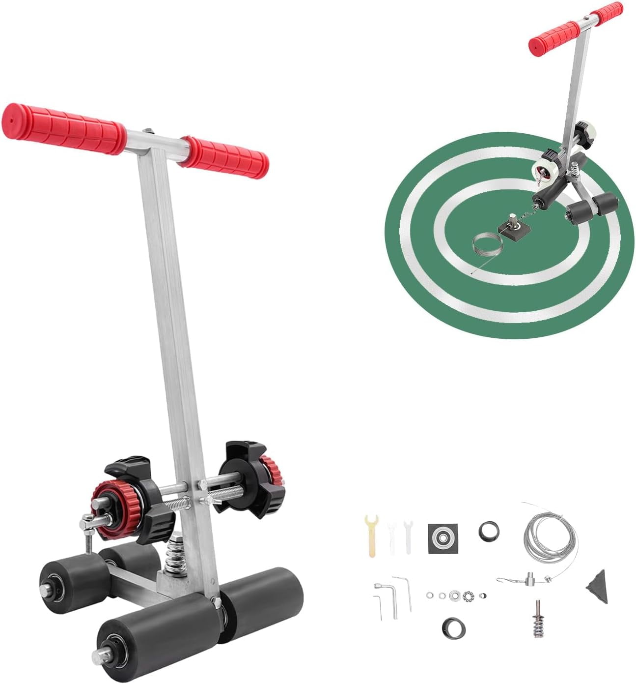 Court Line Tape Machine with Circle Drawing Kit, Floor Marking Machine ...