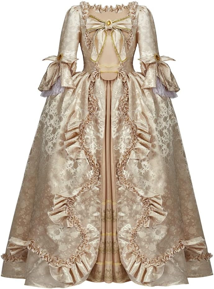 Court Rococo Baroque Marie Antoinette Ball Dresses 18th Century ...