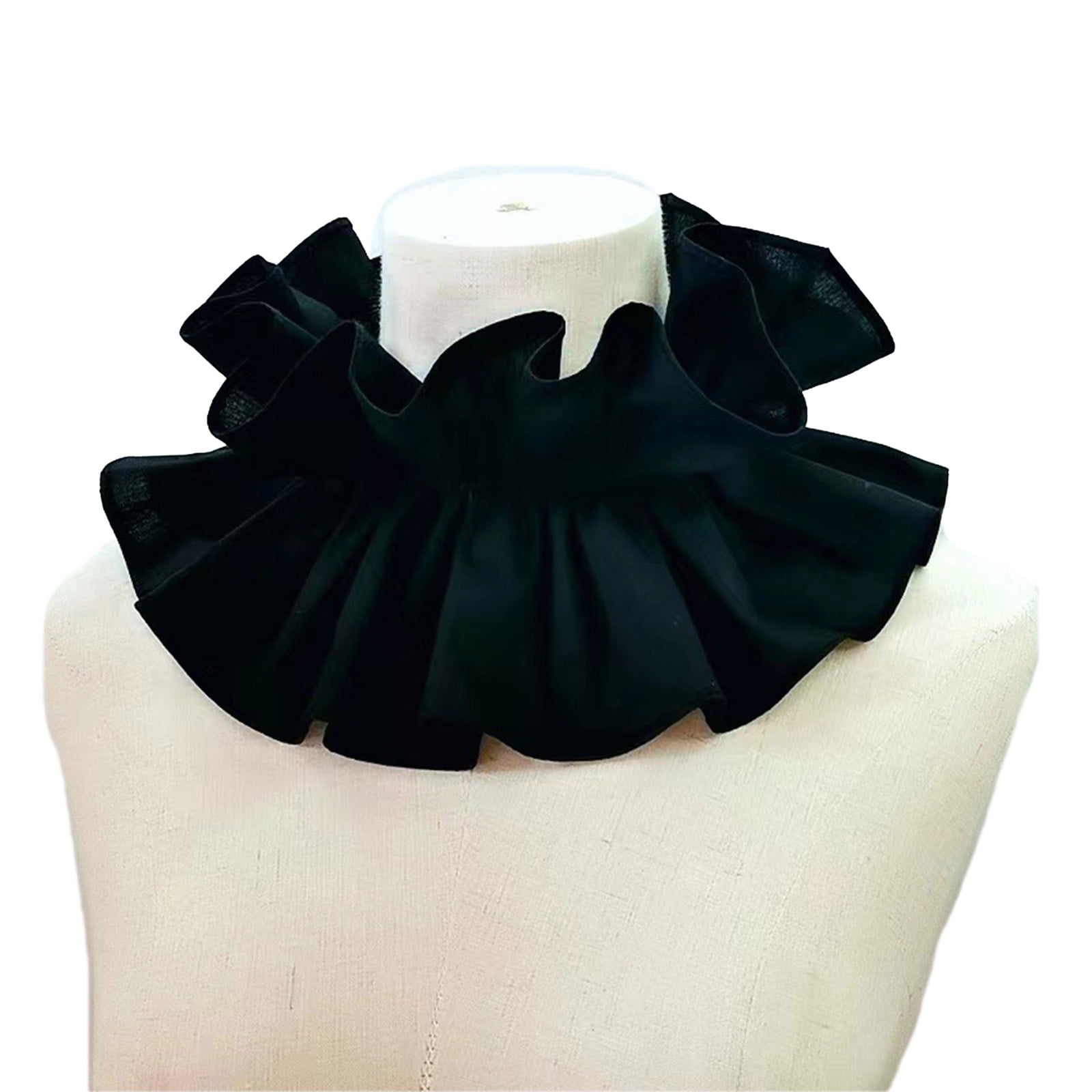 Court Ruffled Collar Girls Clothes Victorian Collar Lapel Medieval ...