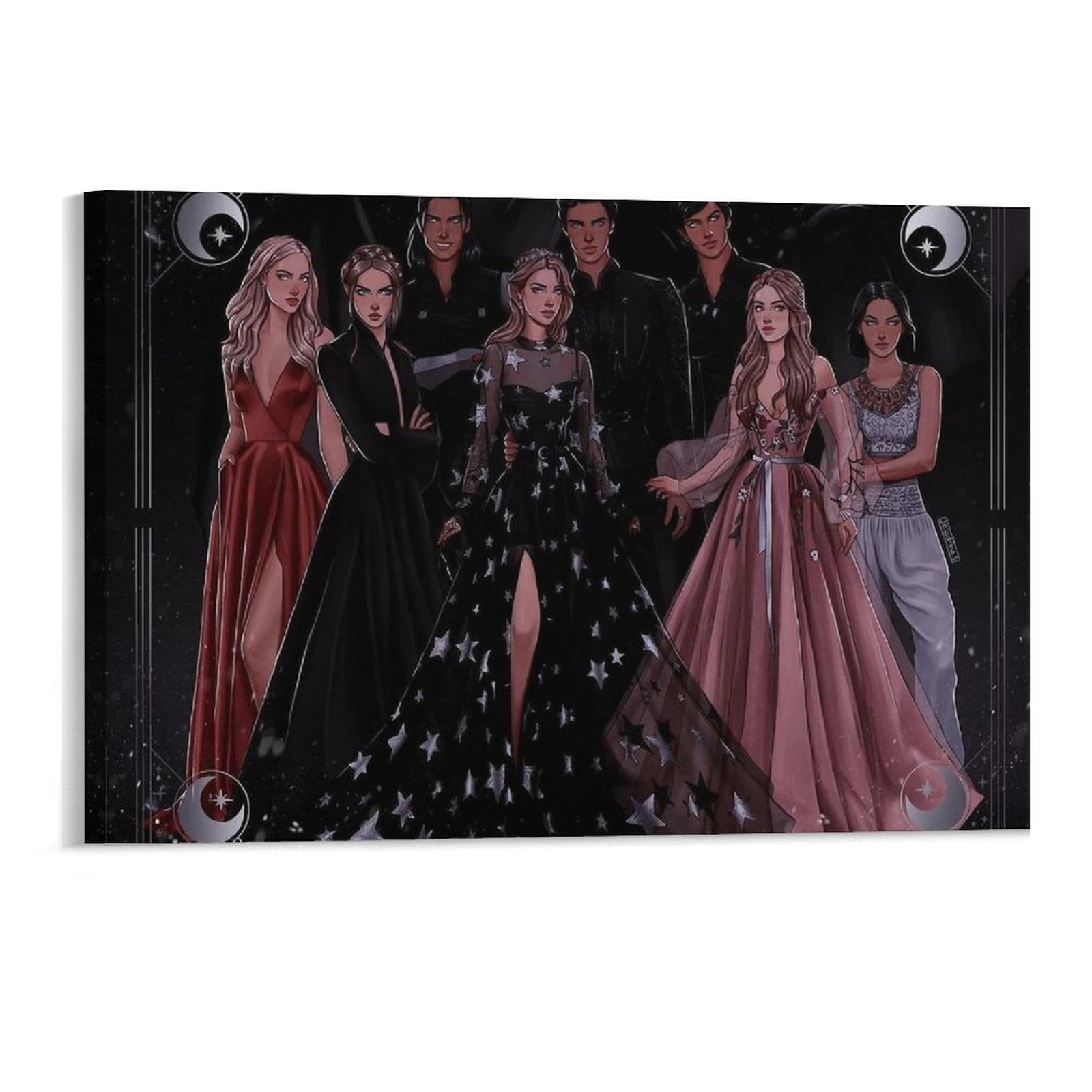 A Court of Thorns And Roses Poster Canvas Painting Creativity Poster ...