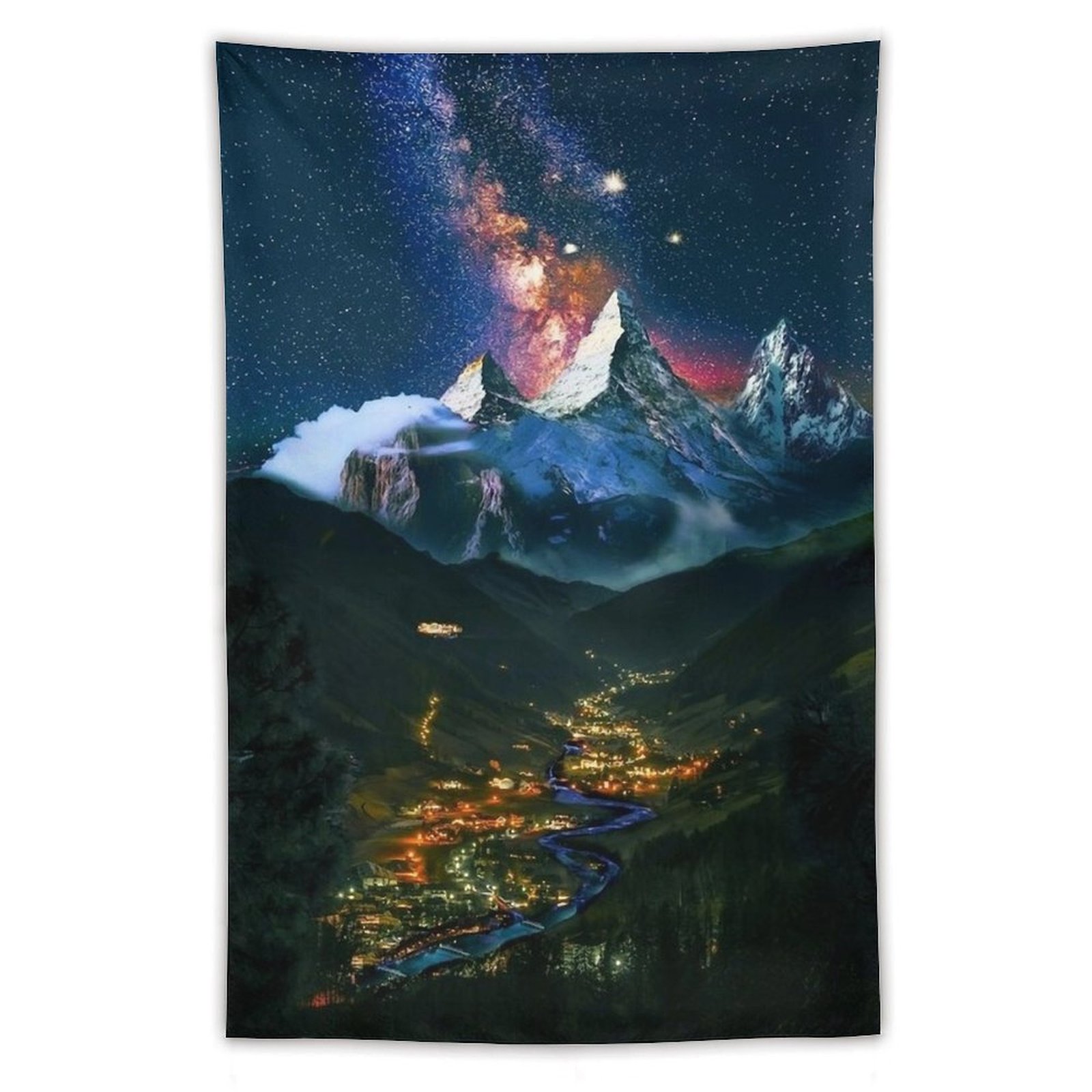 A Court of Thorns And Roses Velaris Japanese Anime Tapesty Wall ...