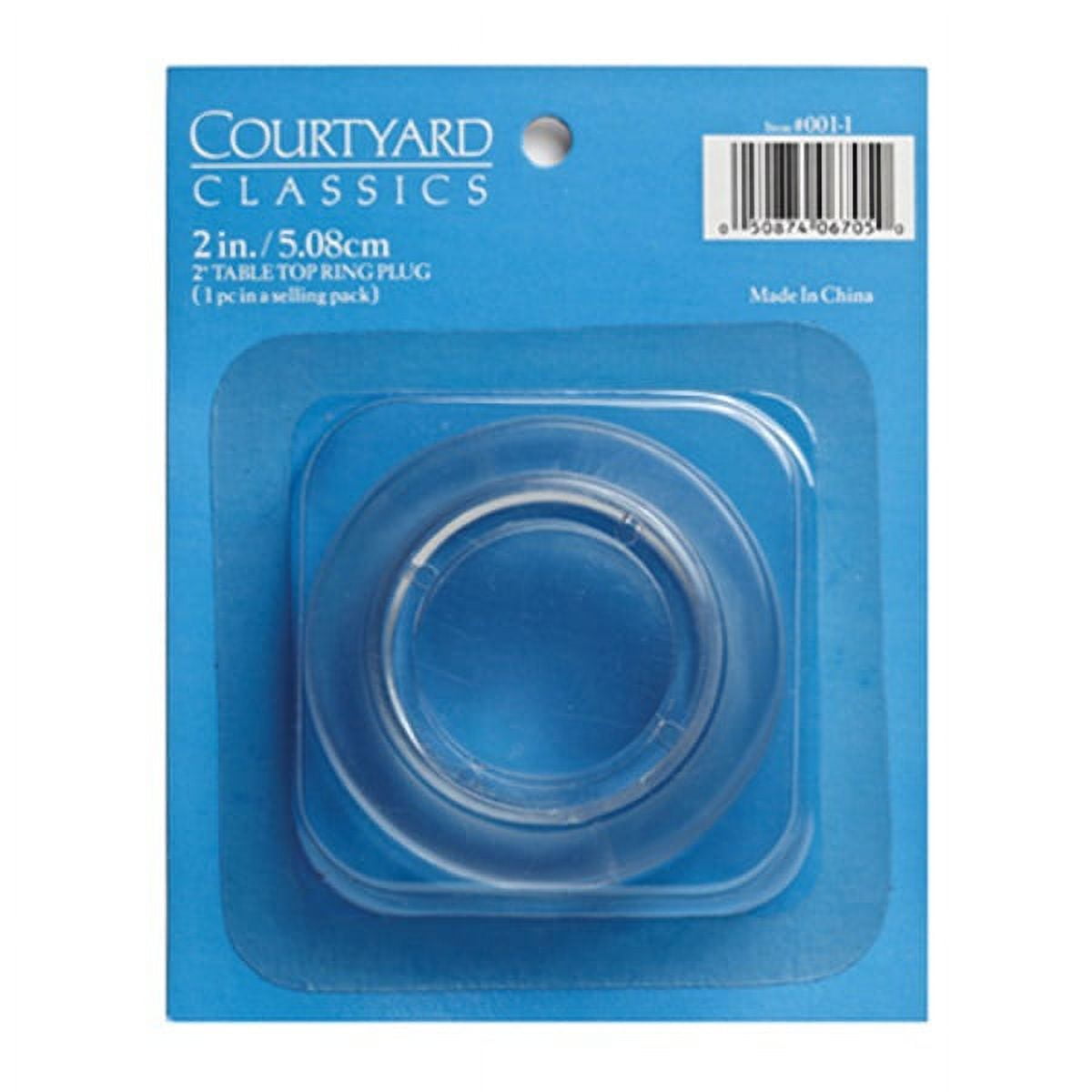 Courtyard Classics 001-1 Patio Table Top Ring & Plug - Quantity 12 ...