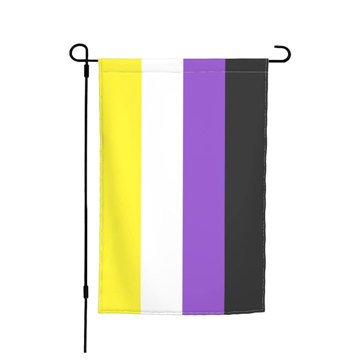 Courtyard Flag Non Binary Pride House Flag Double Sided Outdoor Banner ...