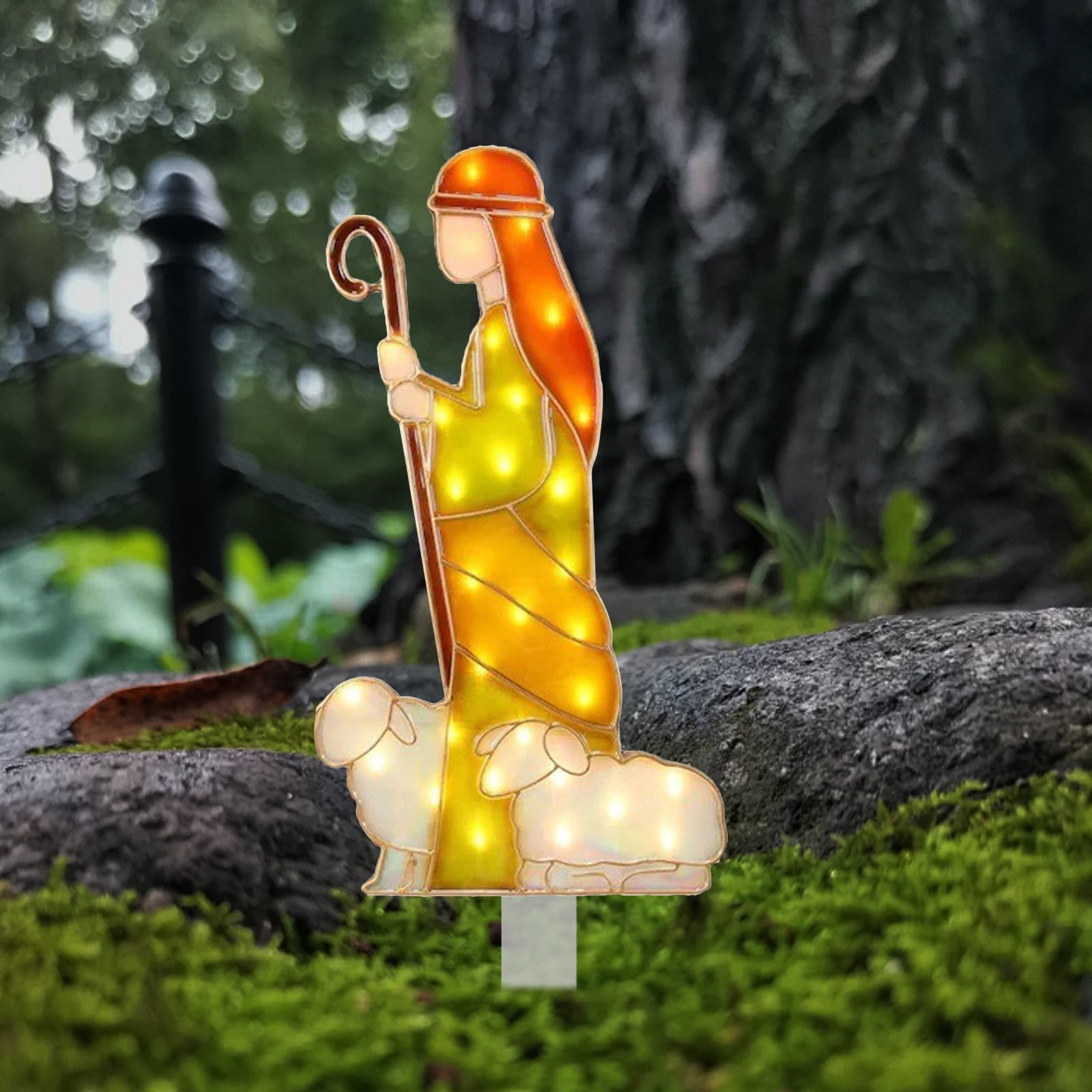 Courtyard Garden Blessing Courtyard Acrylic Sheep Decoration Home ...