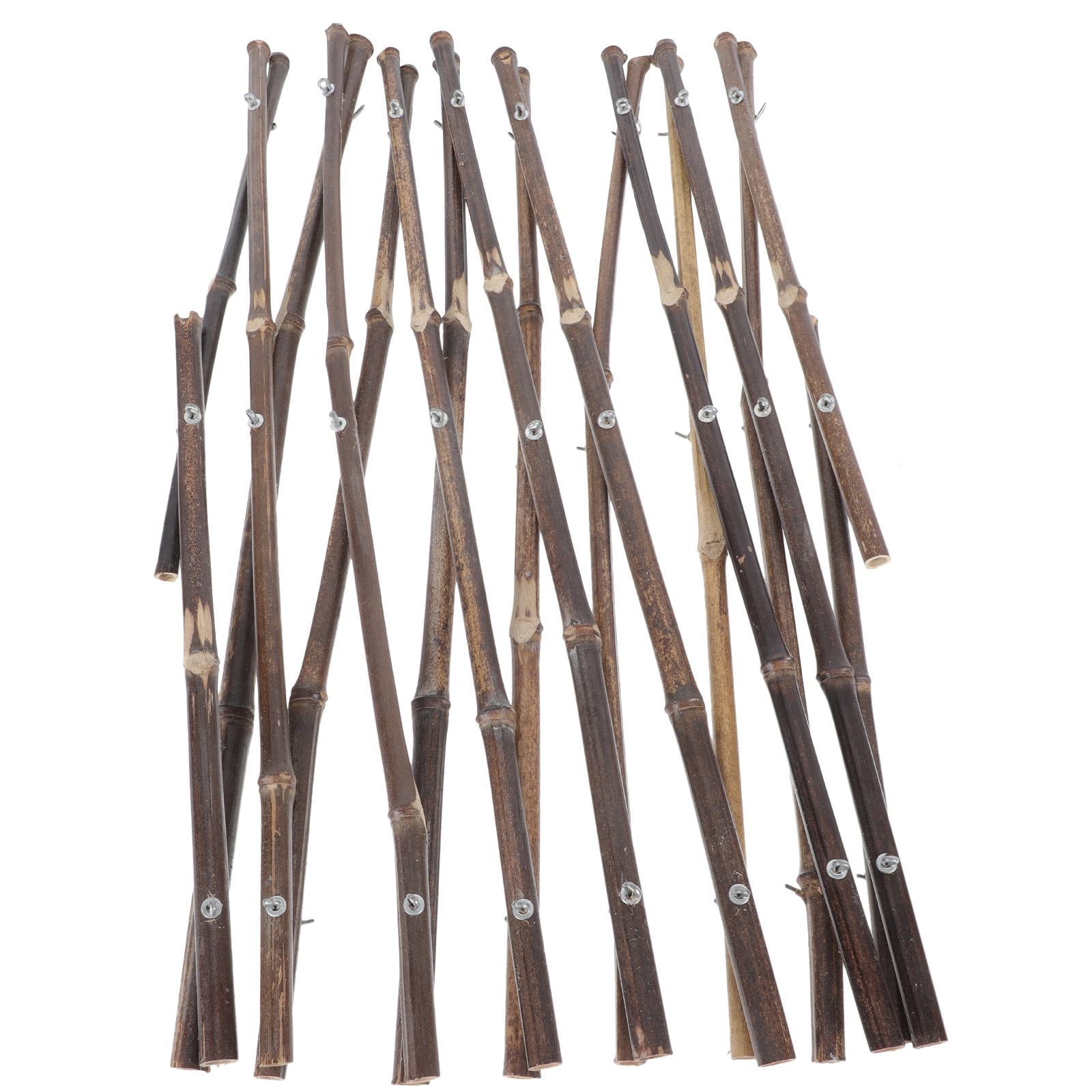 Courtyard Partition Plants Protector Fence Poles Border - Walmart.com