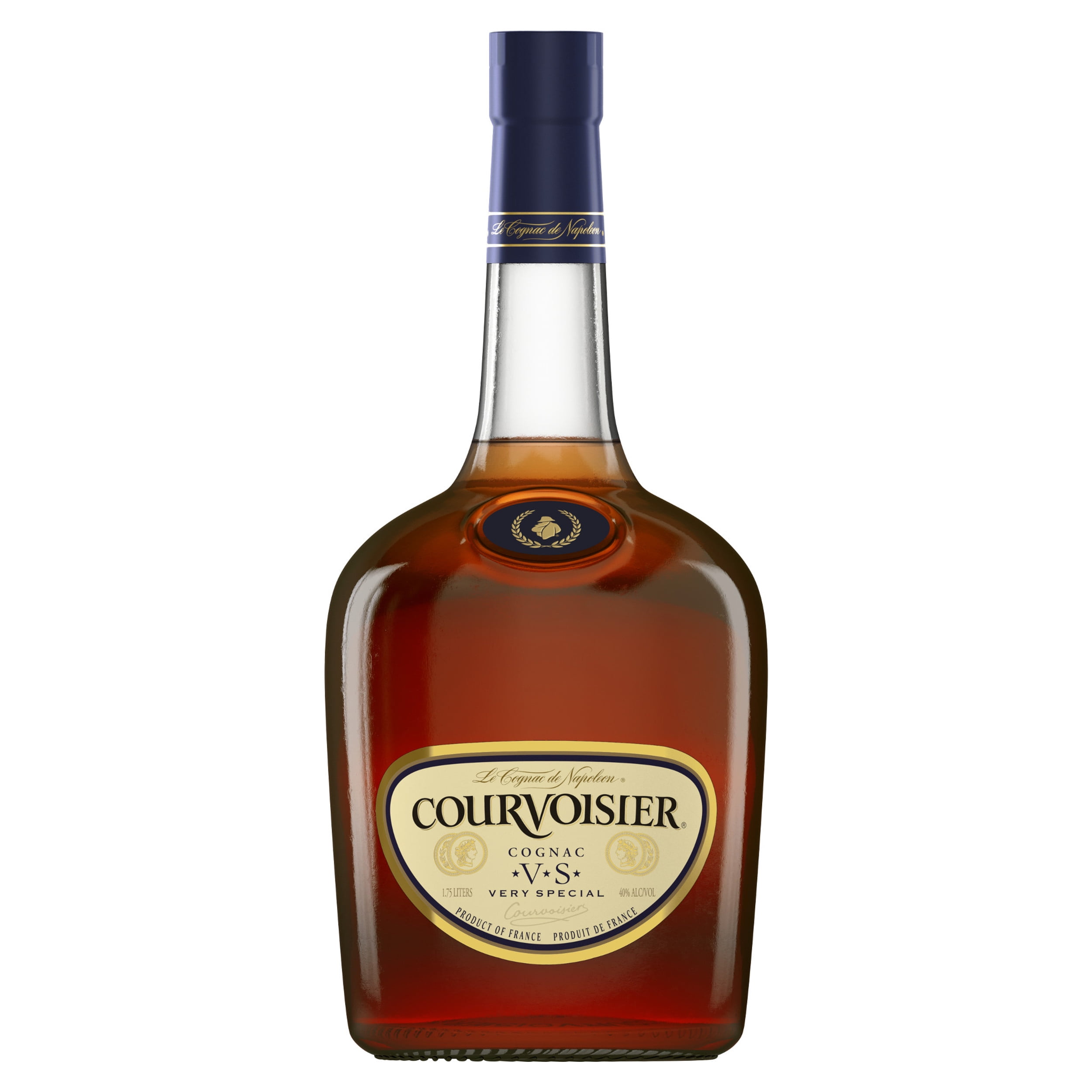 Courvoisier Vs Cognac, 1.75 L Bottle, ABV 40.0% - Walmart.com