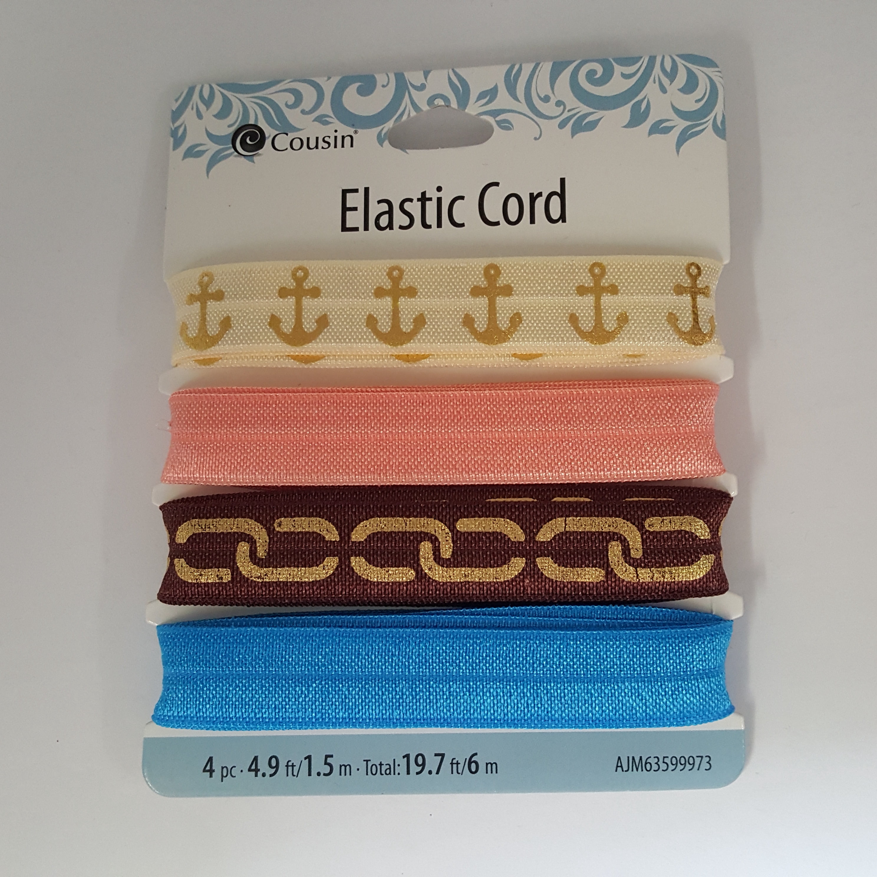 Cousin 4.9 feet Nautical Elastic Cord, 1 Each - Walmart.com