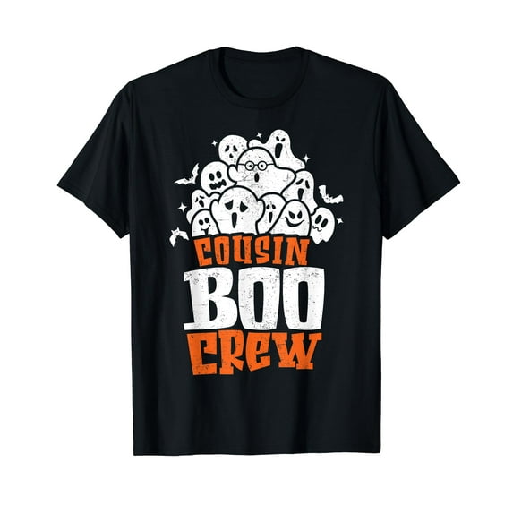 Cousin Boo Crew Halloween 2023 Costume Ghost Party Family T-Shirt ...