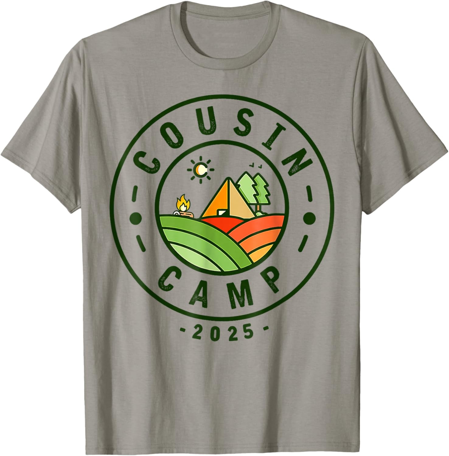 Cousin Camp 2025 Camping Tribe Summer Vacation T-Shirt Unisex S-5XL Hot ...