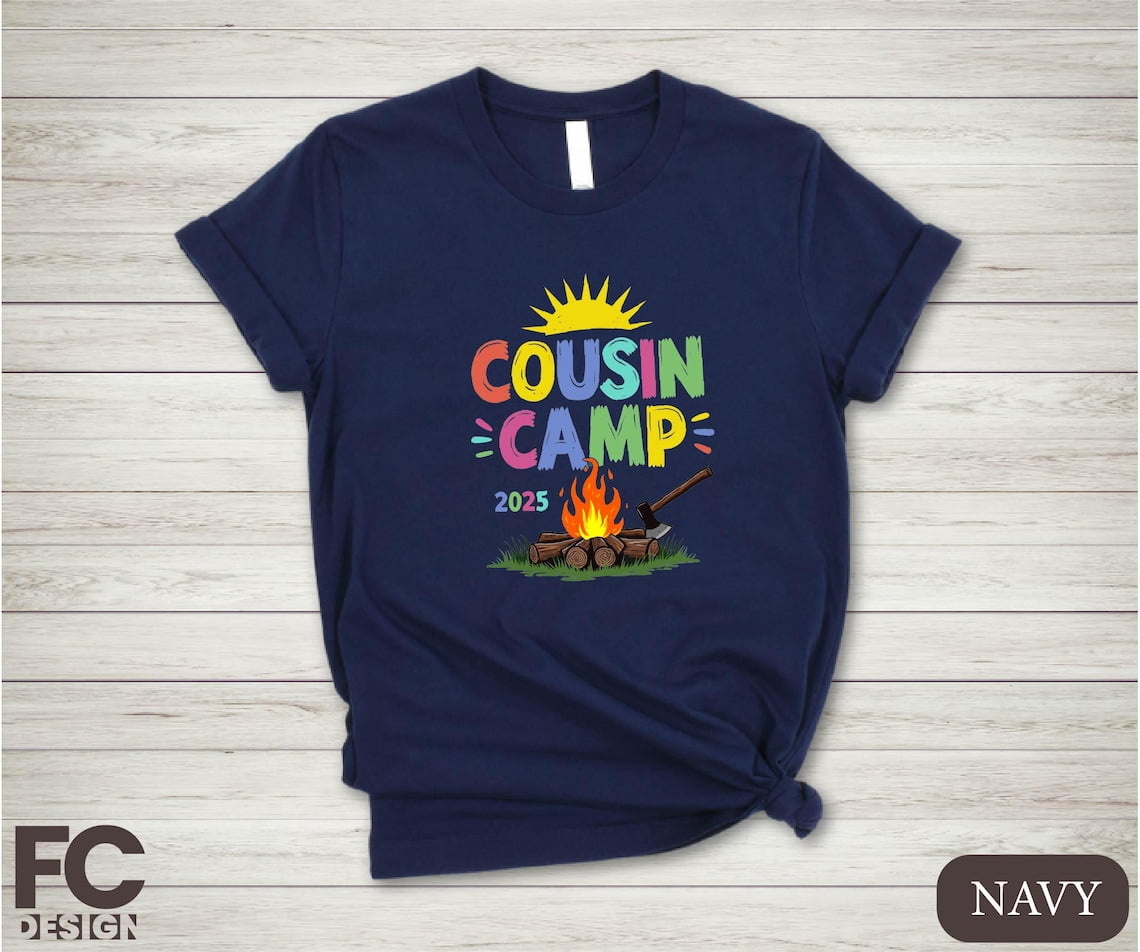 Cousin Camp 2025 T-Shirt, Cousin Shirts, Summer Cousin T-shirt, Summer ...