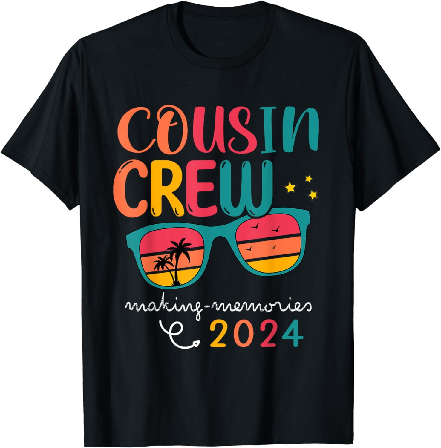 Cousin Crew 2024 Family Reunion Making Memories Matching T-Shirt - Walmart.com