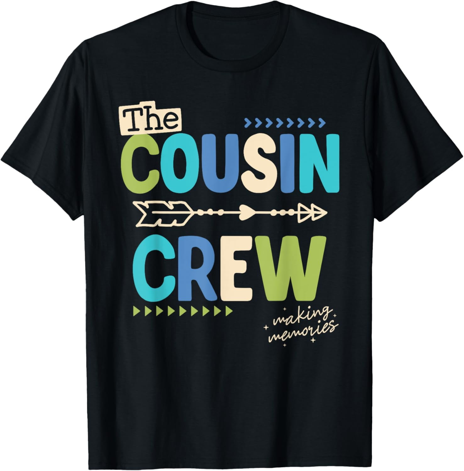 Cousin Crew 2024 Making Memories Family Vacation Camp Kids T-Shirt ...