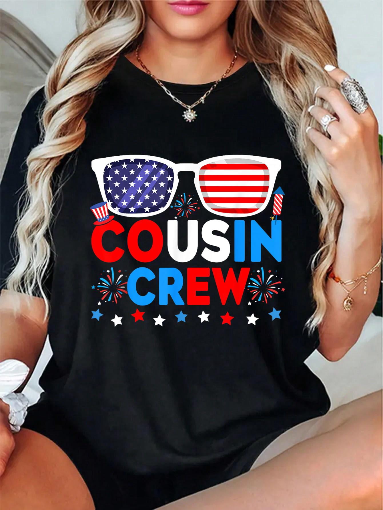 Cousin Crew 4th of July Matching Sunglasses T-Shirt - Walmart.com