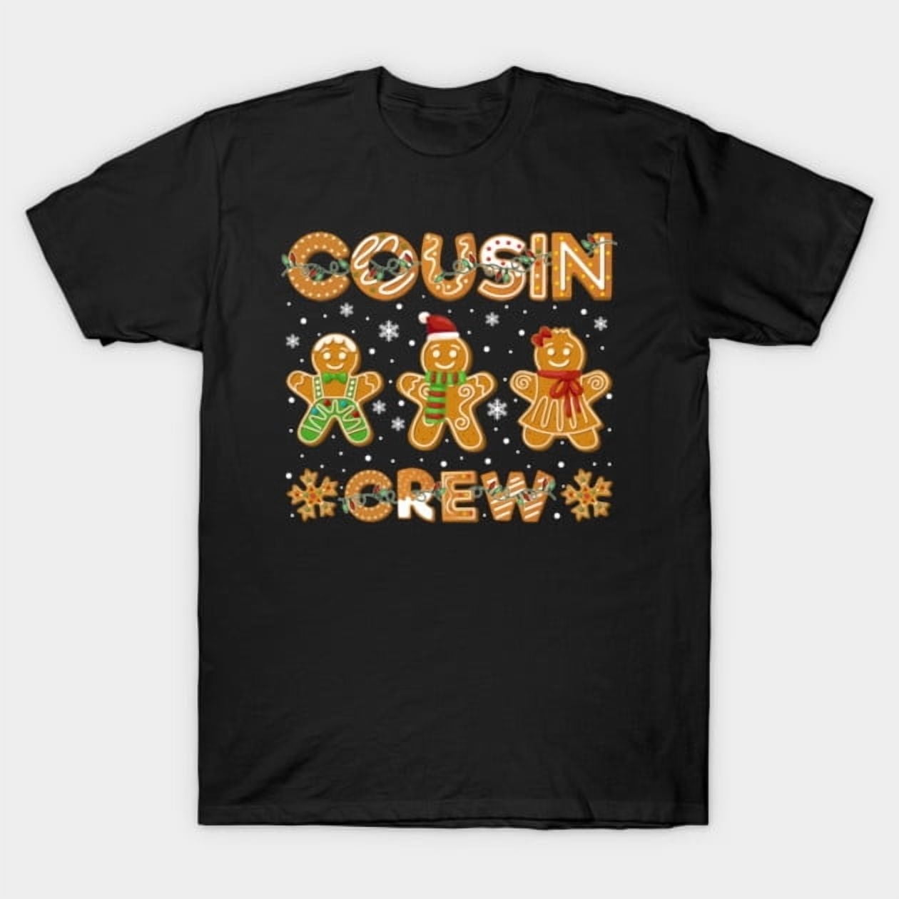Cousin Crew Christmas Gingerbread Cookies Funny Holiday Design, H10620 ...