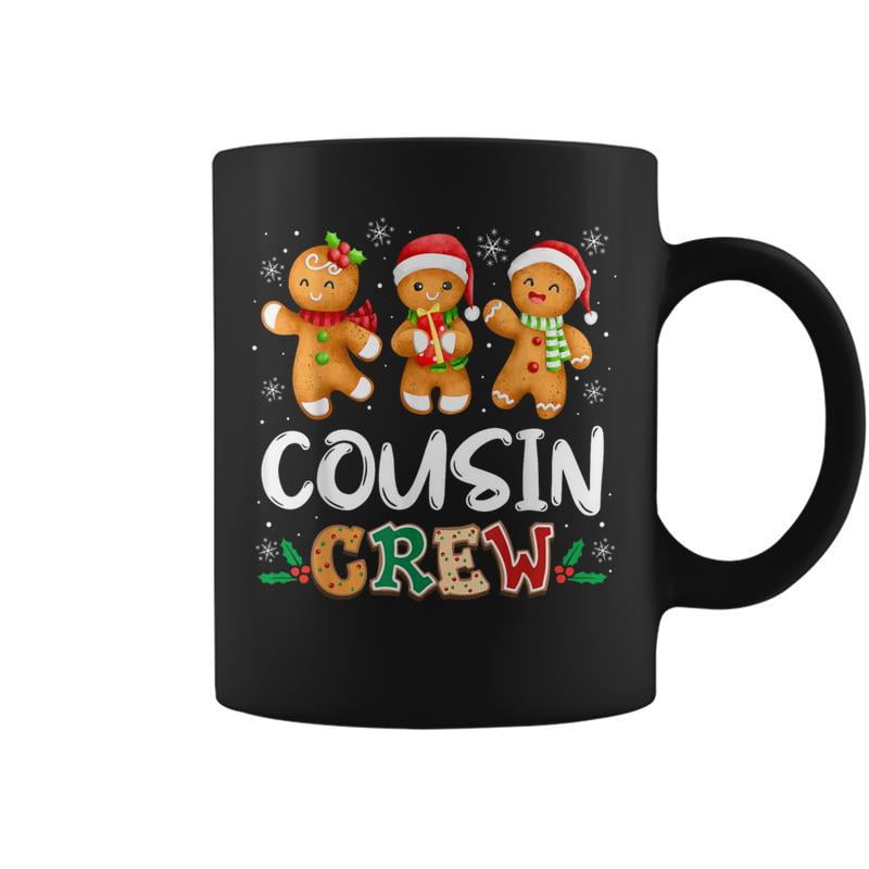 Cousin Crew Christmas Gingerbread Man Coffee Mugs - Walmart.com
