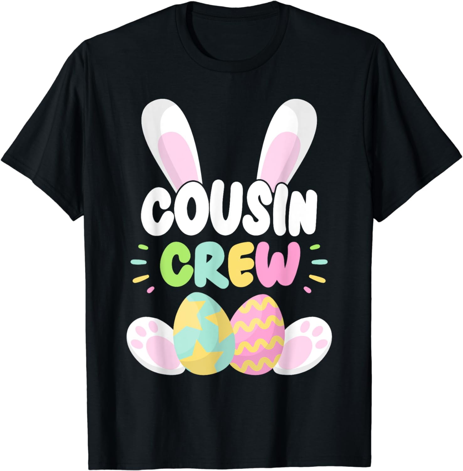 Cousin Crew Cute Rabbit Easter 2024 T-Shirt - Walmart.com