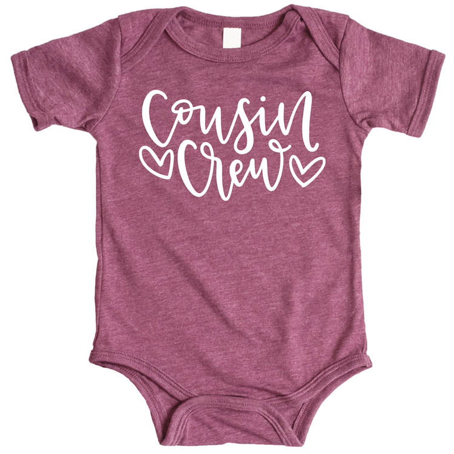 Cousin Crew Heart T-Shirts and Bodysuits for Baby and Toddler Girls Fun ...