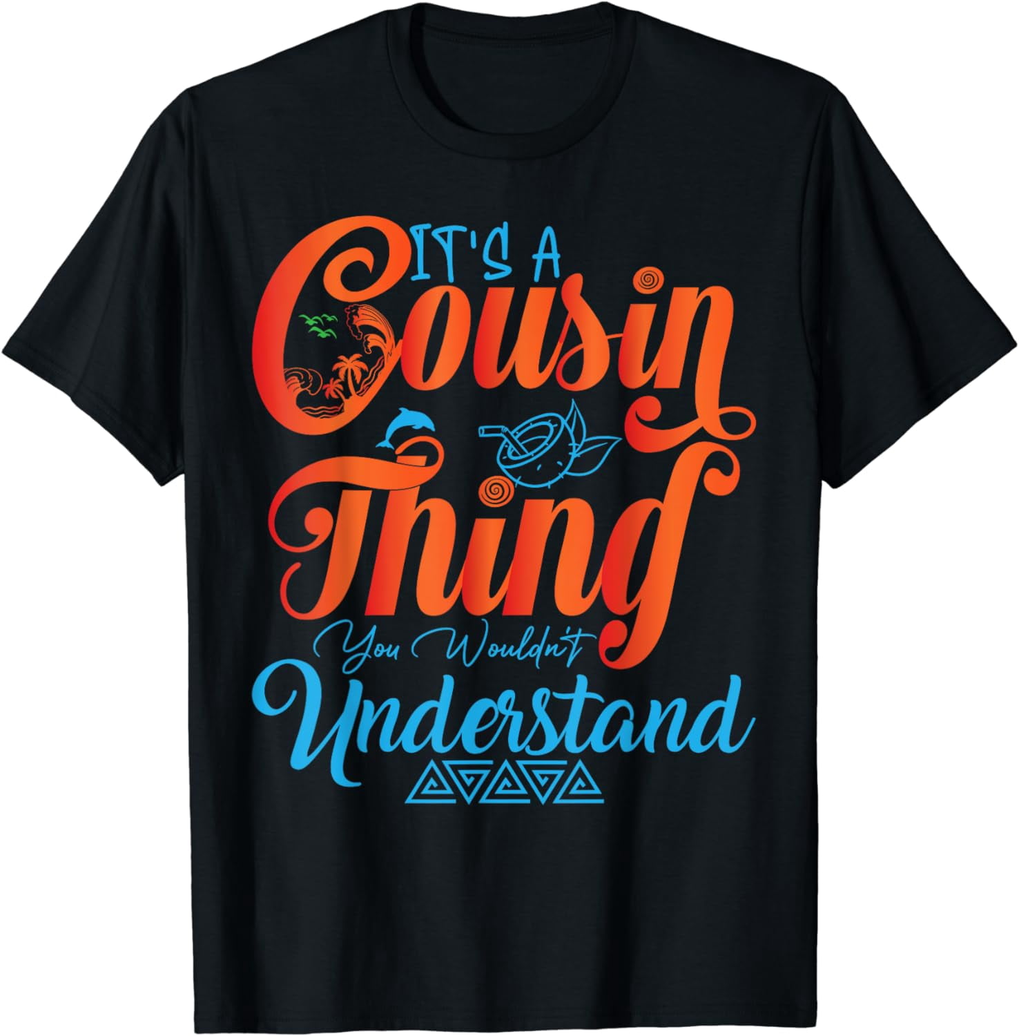 Cousin Crew It's A Crazy Cousin Thing Crazy Cousin Family T-Shirt ...