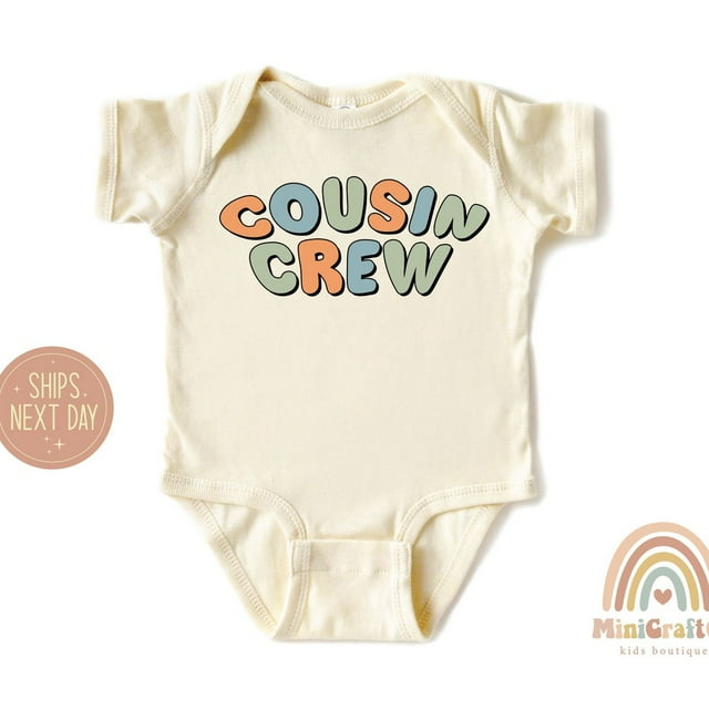 Cousin Crew Kids Shirt, Cousin Baby Onesie, Cousin Gift Shirt Onesie, Family Cousin Shirt, Cute ...
