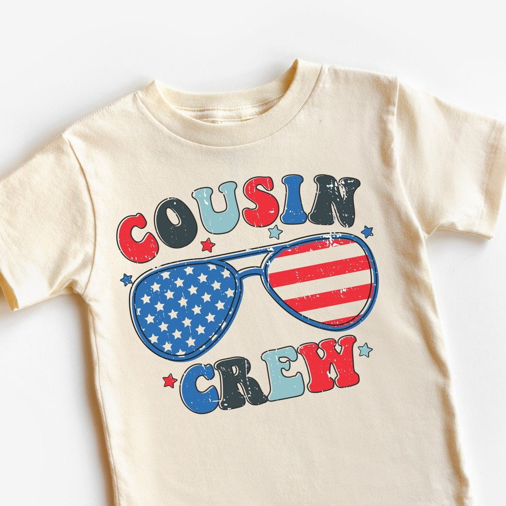 Cousin Crew Kids Shirt, July Fourth Toddler Tee, Kids 4Th Of July Kids Shirt, Kids July 4Th ...