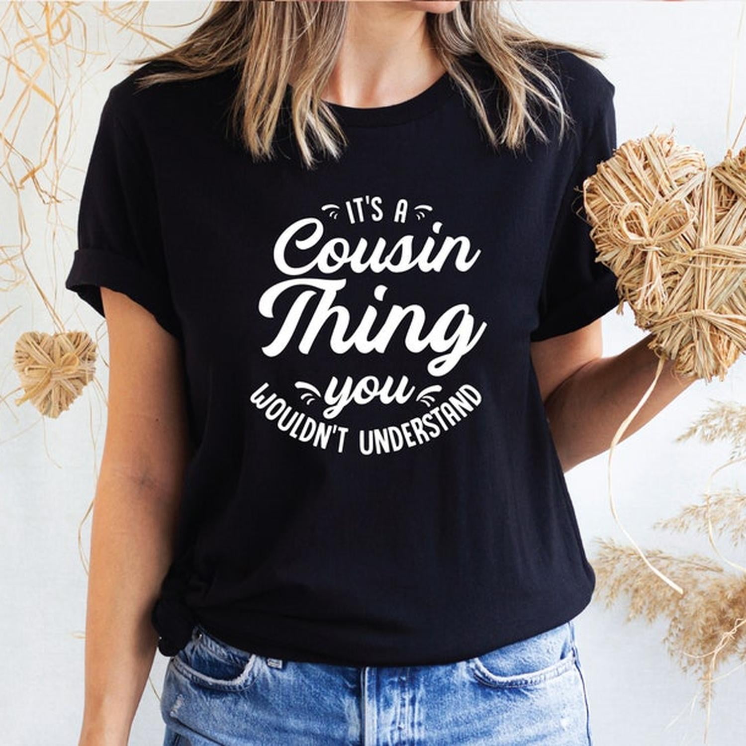 Cousin Crew S1Hirt Matching Cotton Bella C1Anvas T1EE - Walmart.com