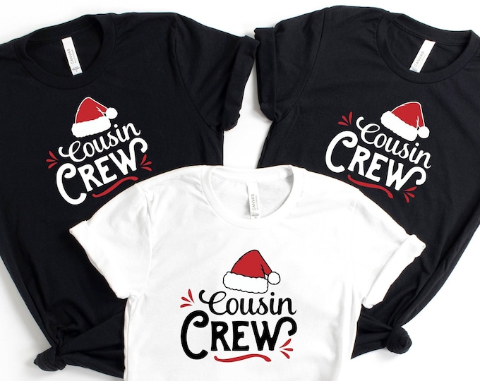 Cousin Crew Shirt, 2025 Family Shirt, Family Cousin s, Happy New Year ...