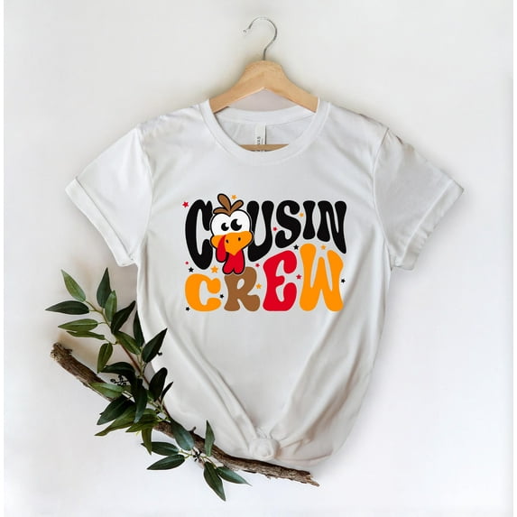 Cousin Crew Thanksgiving Shirt, Matching Thanksgiving Shirt, Family ...